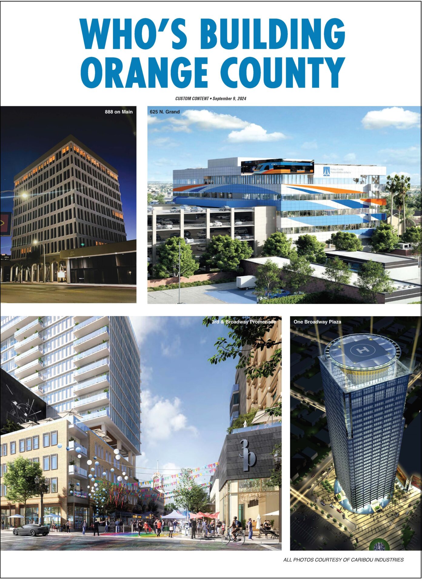 Who's Building OC 2024 - Orange County Business Journal